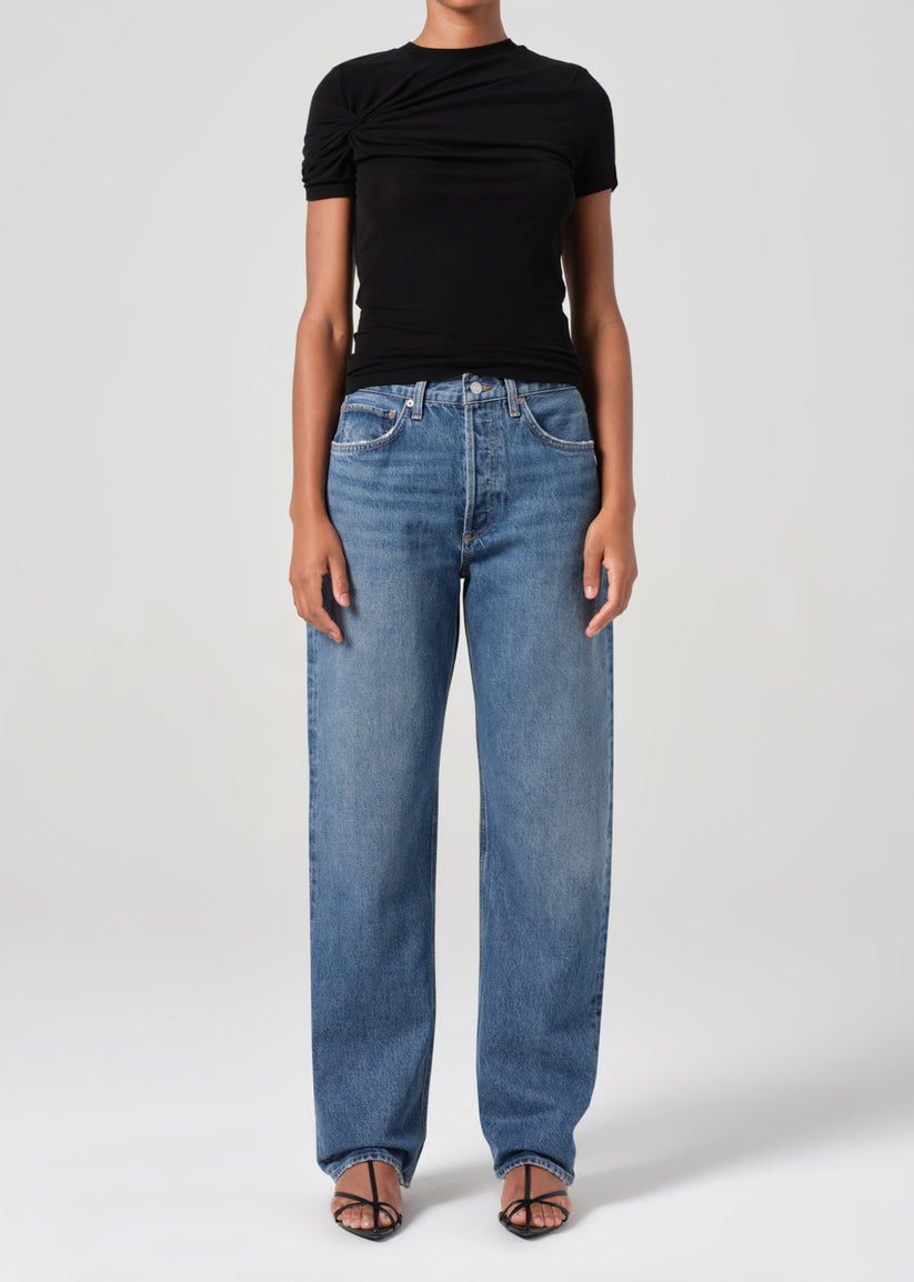 Kelly Jean in Essence – AGOLDE