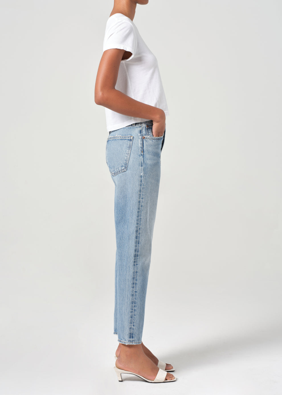90's Pinch Waist Crop in Stage – AGOLDE