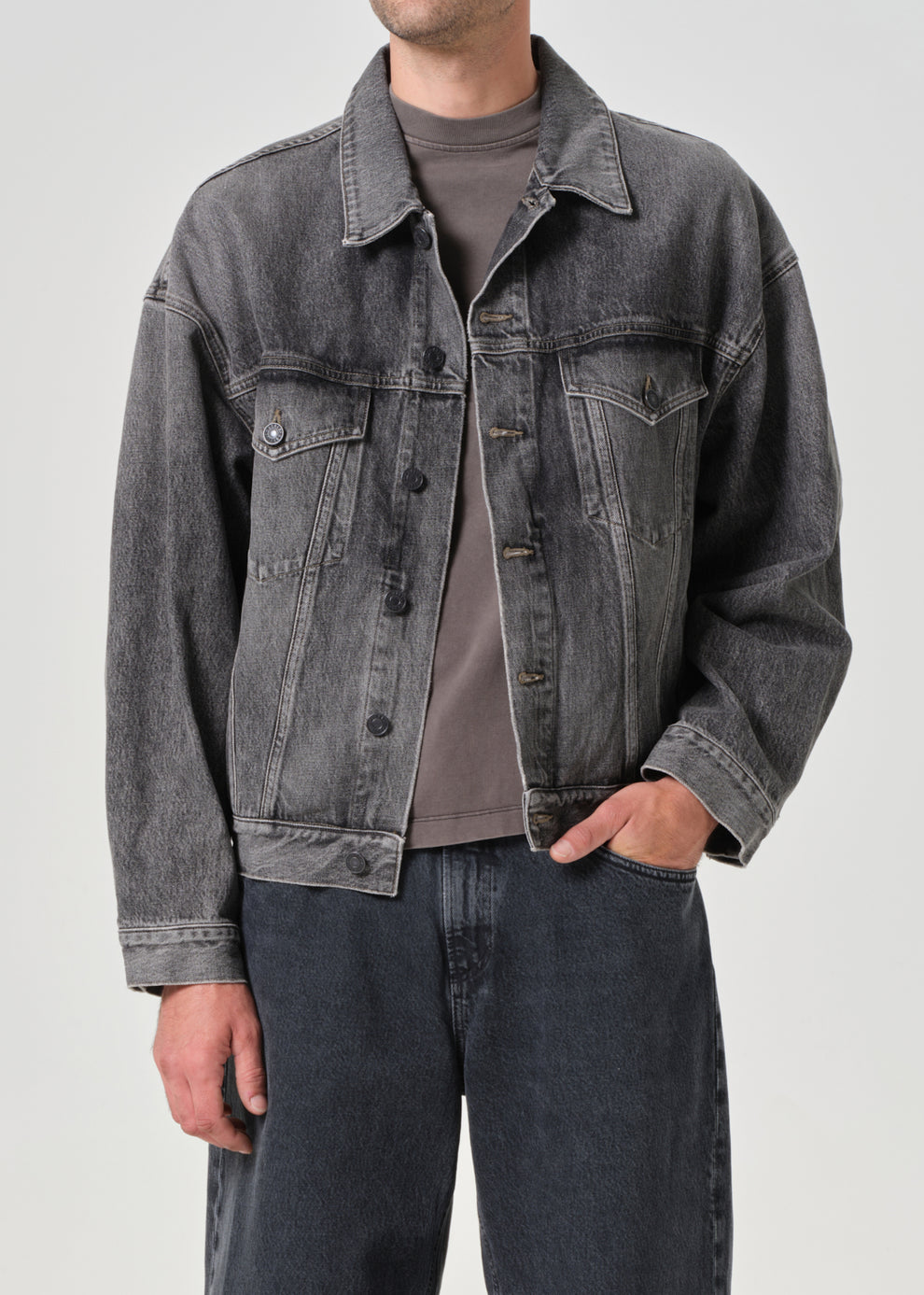 Stefano Jean Jacket in Fresh – AGOLDE