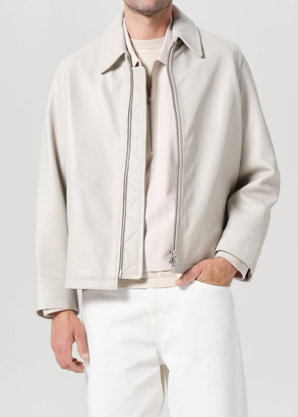 Chadwick Jacket in Bone – AGOLDE