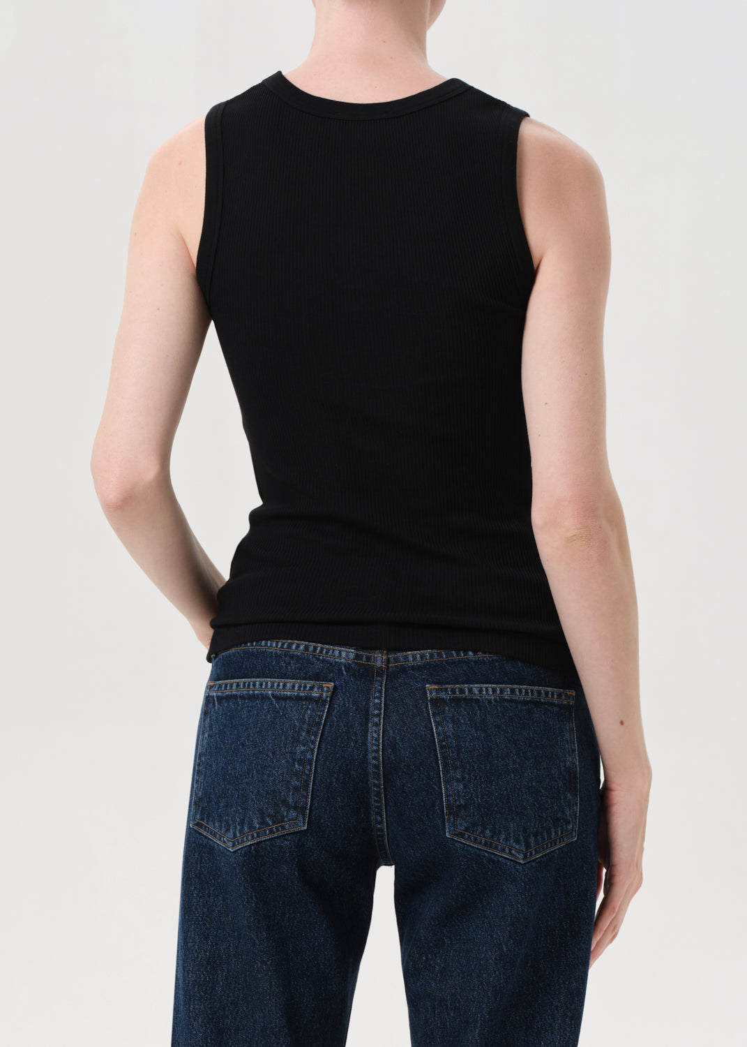 Poppy Tank in Black – AGOLDE