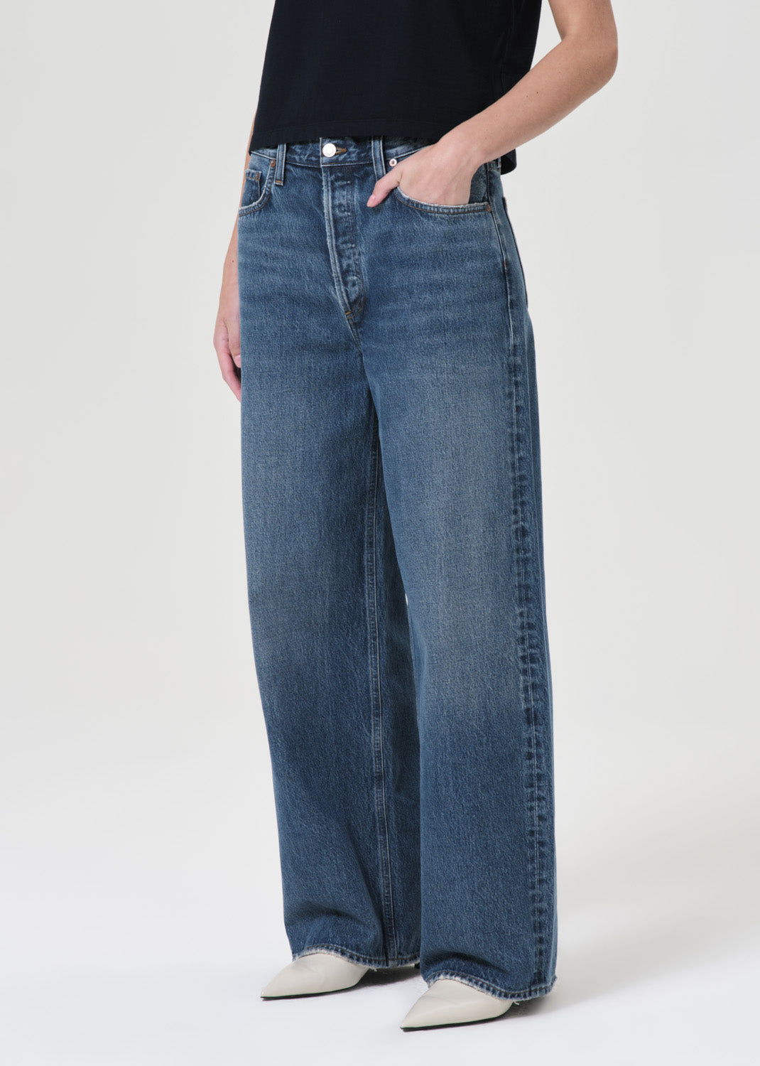 Low Slung Baggy 30.5" in Essence – AGOLDE