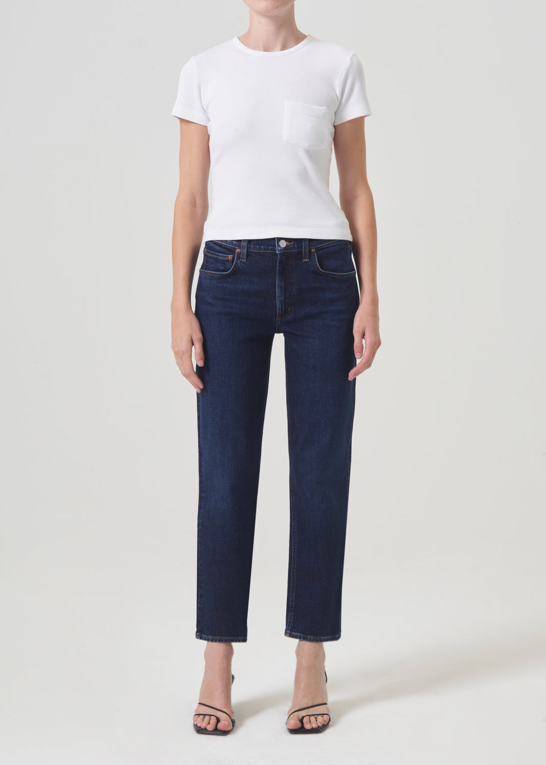 Kye Mid Rise Straight Crop Collection – AGOLDE