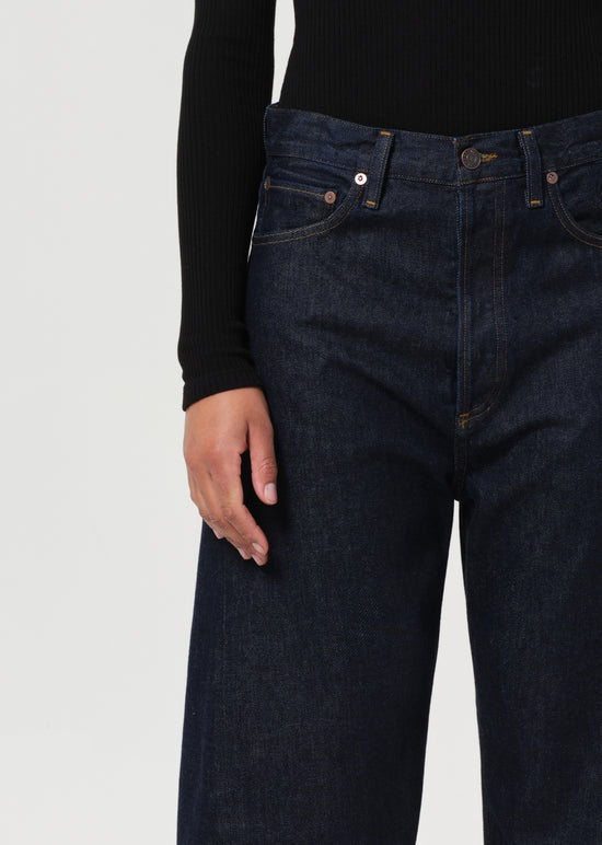 Luna High Rise Pieced Taper in Rinse – AGOLDE